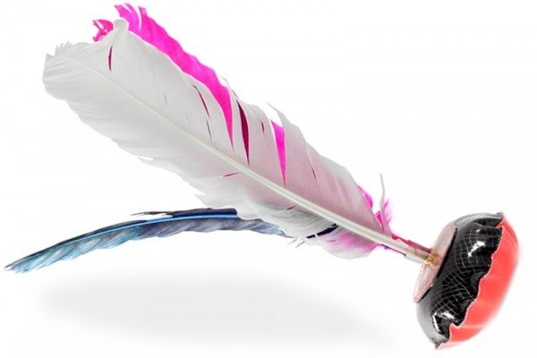 Peteca indiaca con plumaje Natural: ¡Vuela con Tradición y Salud!